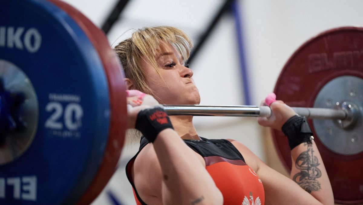 ME w podnoszeniu ciężarów: Monika Marach dziewiąta w kat. 76 kg | TVP SPORT