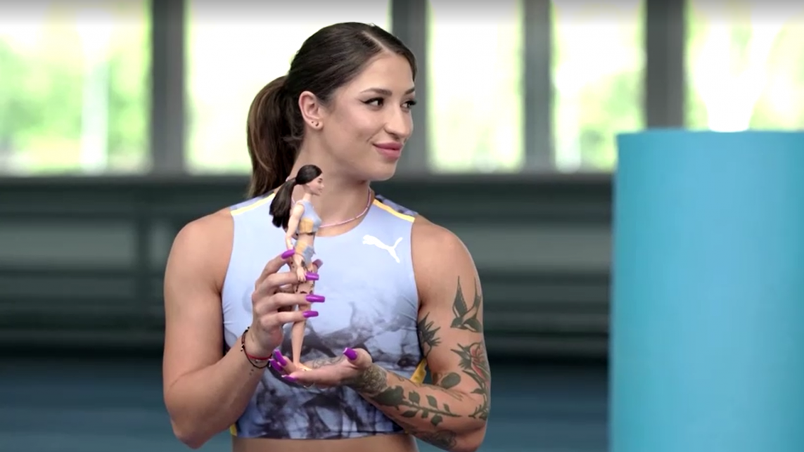 Ewa Swoboda among the new Barbie doll models