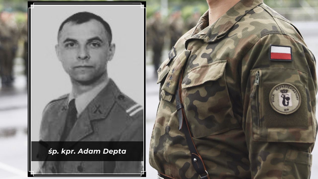 Nie żyje 35-letni żołnierz Adam Depta. Tragedia w wojsku | TVP INFO