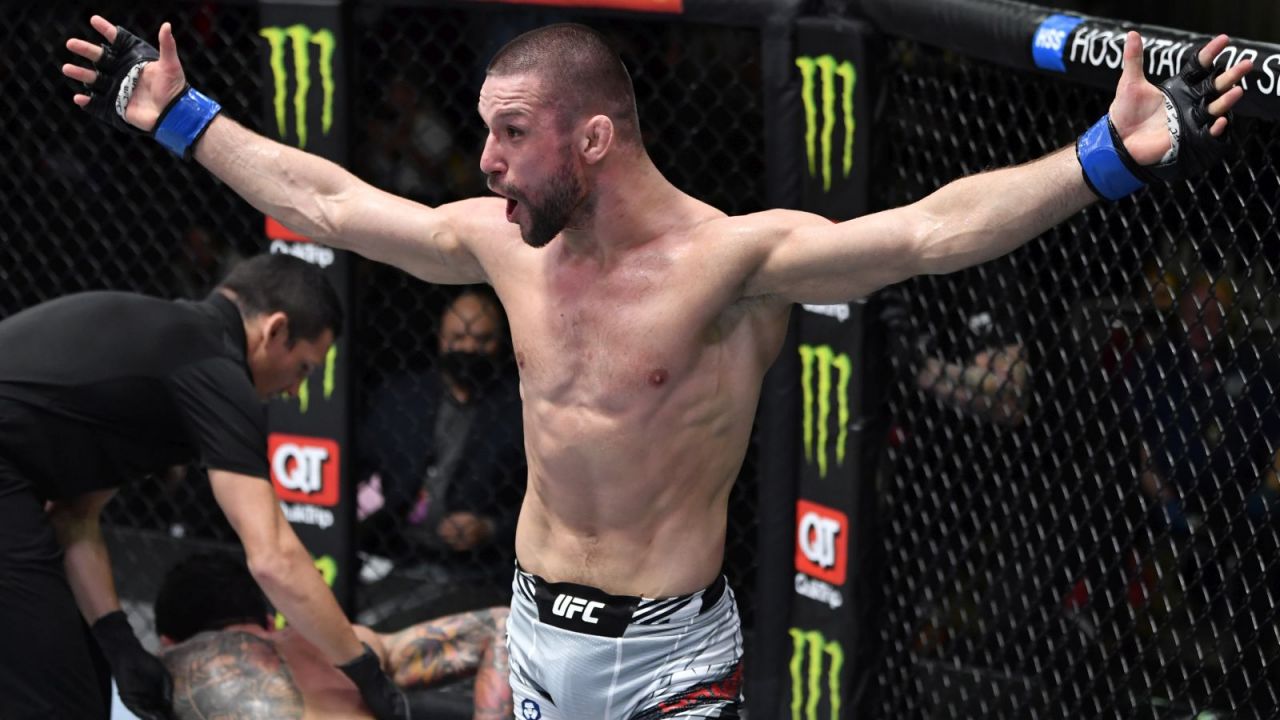 UFC. Mateusz Gamrot pokonał Diego Ferreirę w Las Vegas | TVP SPORT