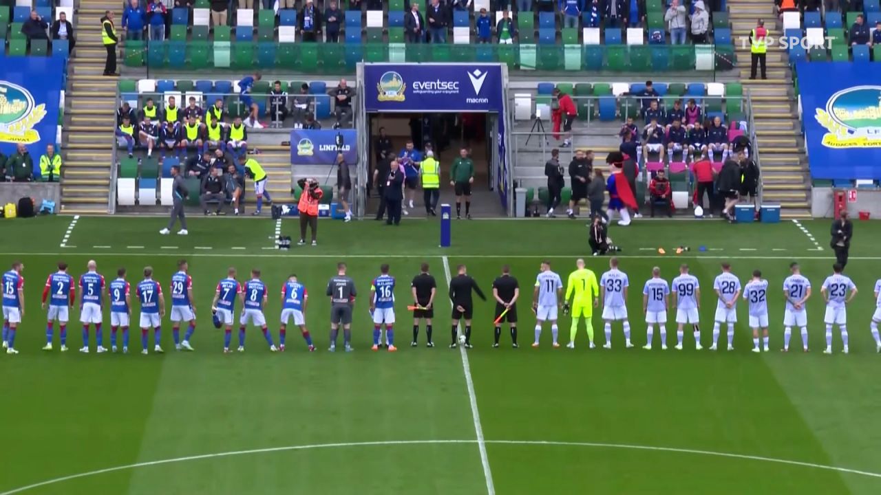 El. LKE: Linfield Belfast – Pogoń Szczecin [SKRÓT] | TVP SPORT