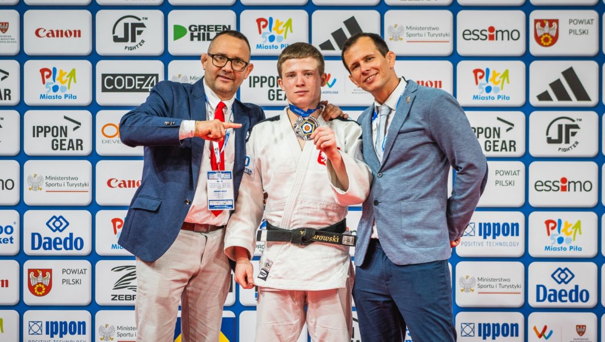 17-letni Jakub Kurowski wicemistrzem Europy w judo | TVP SPORT