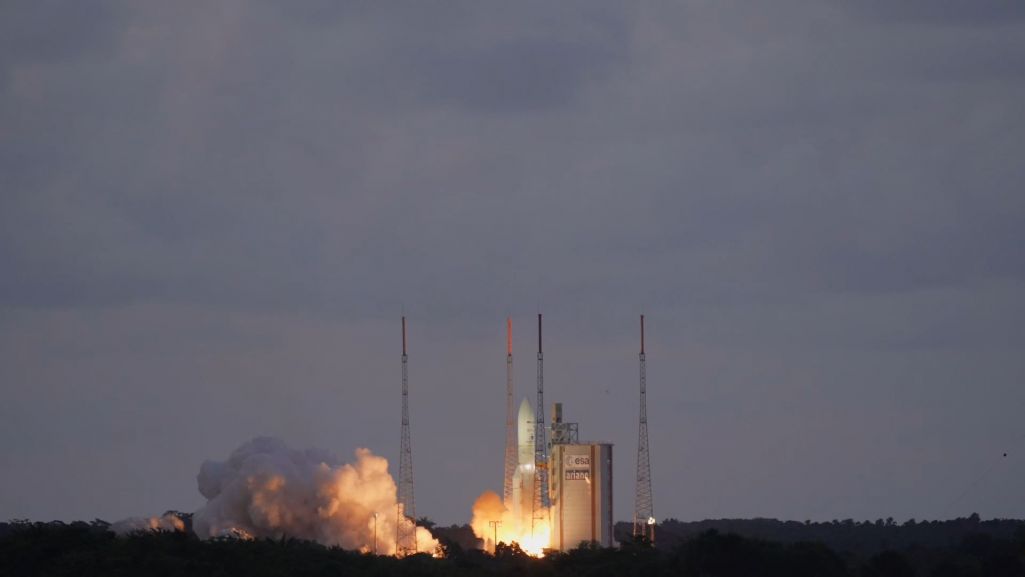 Jak wygląda start rakiety kosmicznej?