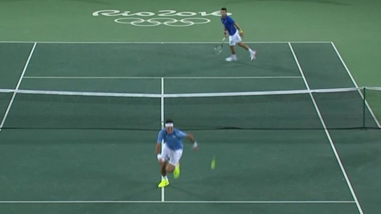 Niesamowita wymiana Djokovicia z del Potro | TVP SPORT Niesamowita wymiana Djokovicia z del Potro | TVP SPORT