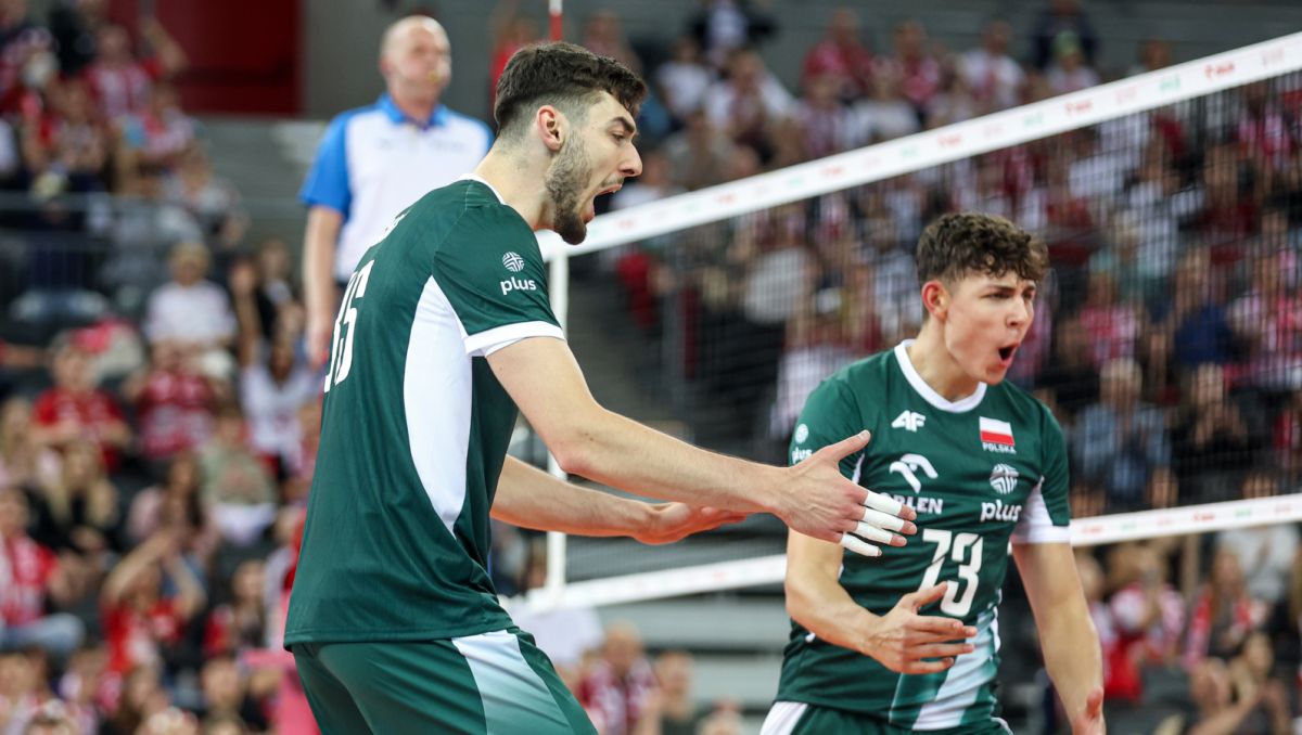 Kewin Sasak ma za sobą świetny debiut w reprezentacji Polski siatkarzy ...