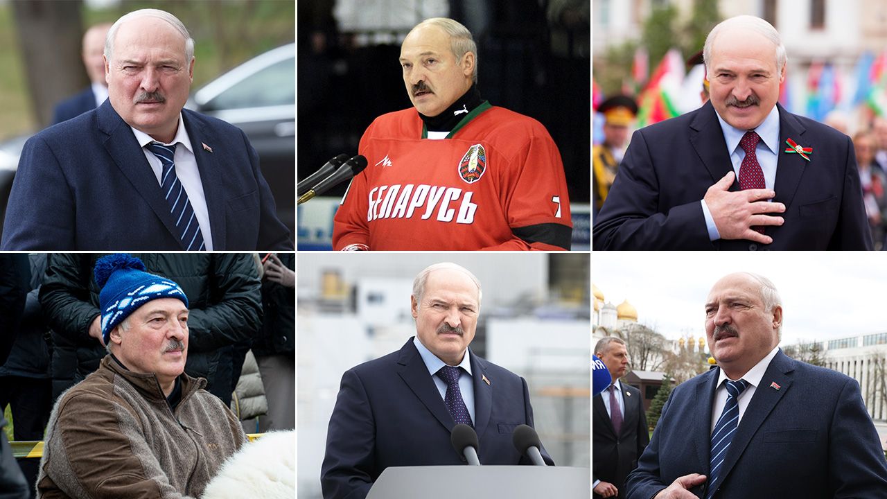 Białoruś: wybory prezydenckie. Alaksandr Łukaszenka i sześć słupów, nikogo z opozycji | TVP INFO