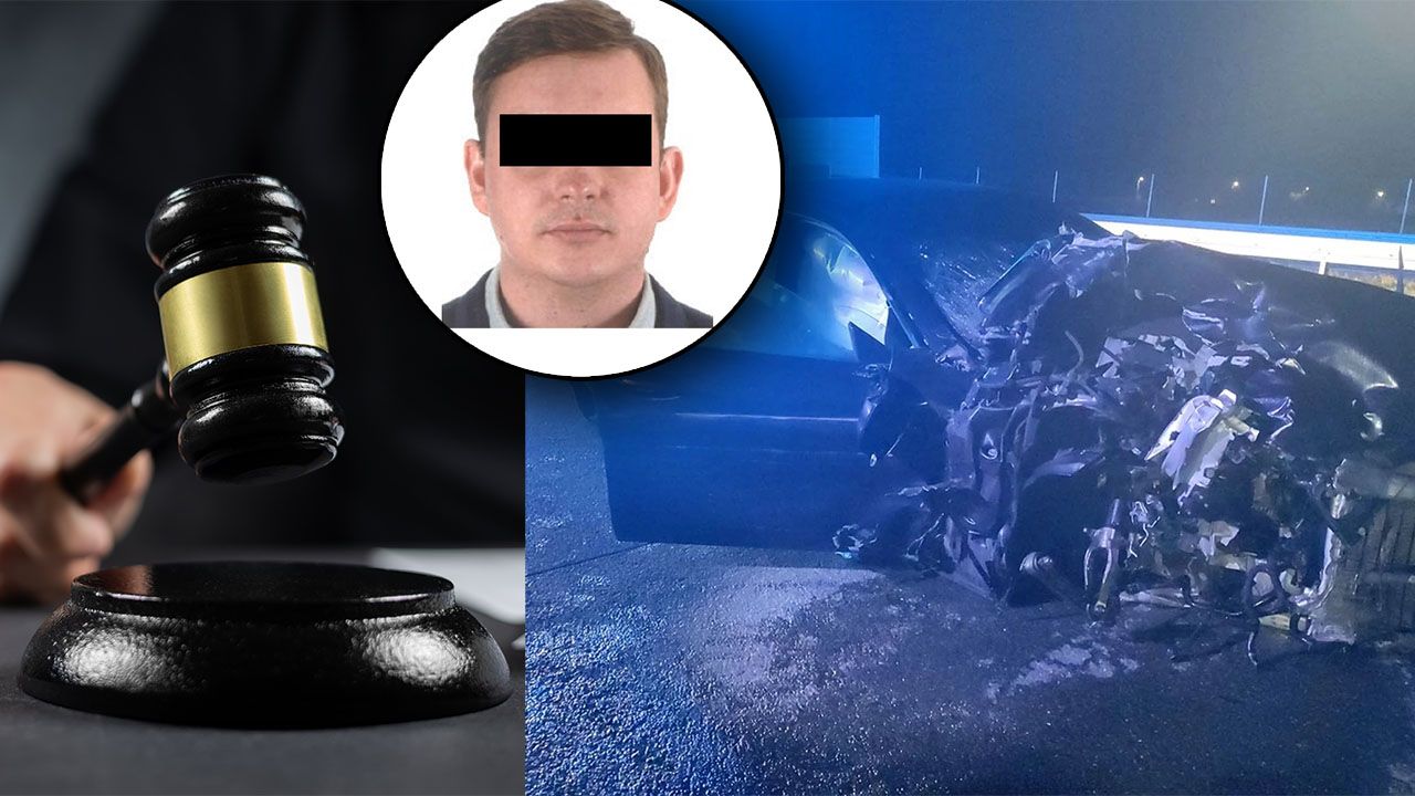 Sebastian M. podejrzany jest o spowodowanie wypadku na autostradzie A1, w którym zginęła 3 ...