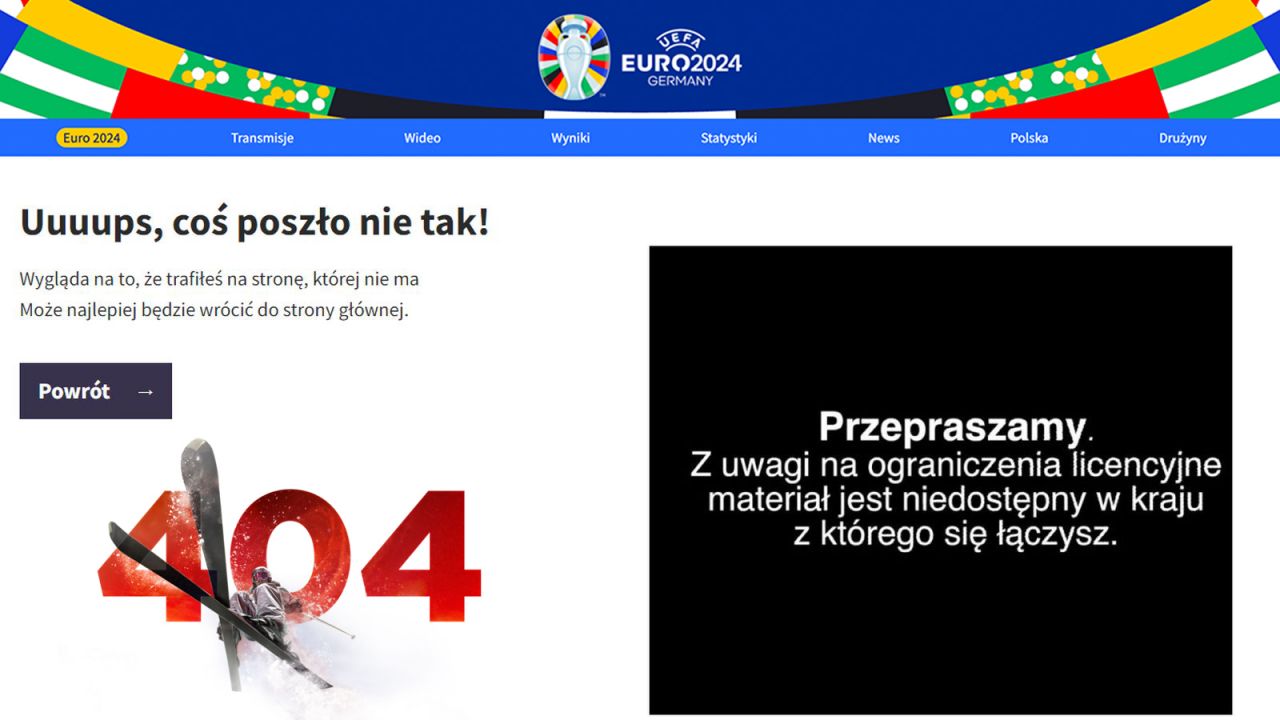 Nie działa transmisja TVP Sport. Problemy w aplikacji i stronie www: kontakt [FAQ] | TVP SPORT