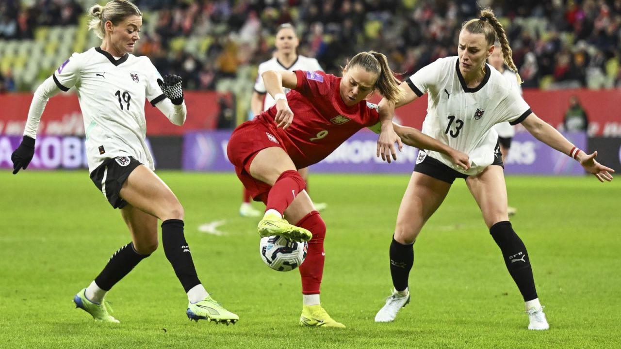 Austria – Polska. Piłka nożna, eliminacje ME 2025 kobiet, Wiedeń [MECZ ...