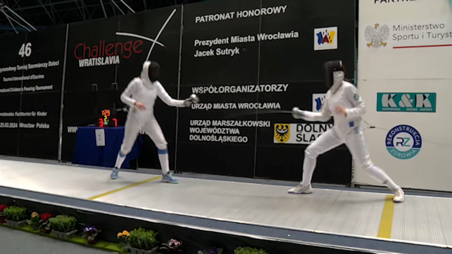 Trwa Challenge Wratislavia – turniej szermierczy dzieci i młodzieży