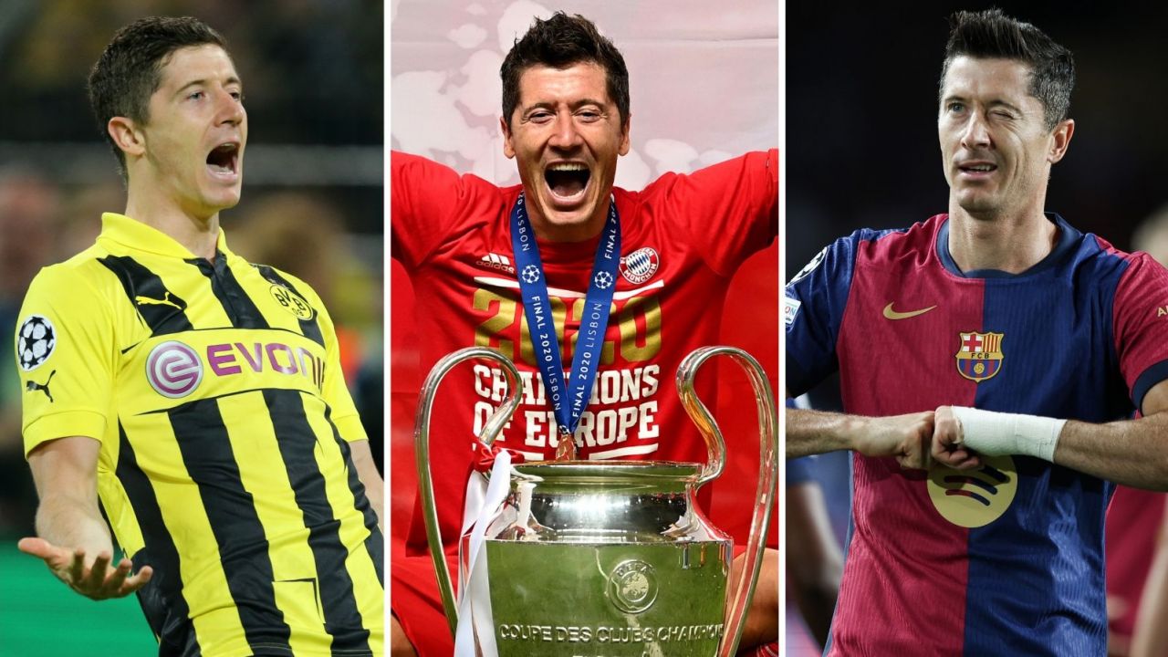 Robert Lewandowski blisko bramki numer 100 w Lidze Mistrzów [STATYSTYKI ...