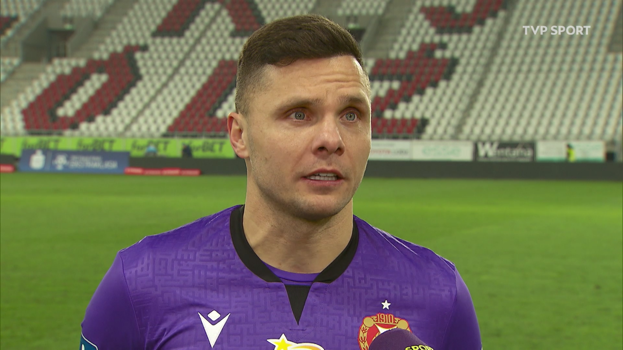 Rafał Gikiewicz: lepszego debiutu w Widzewie nie mogłem sobie wymarzyć | TVP SPORT