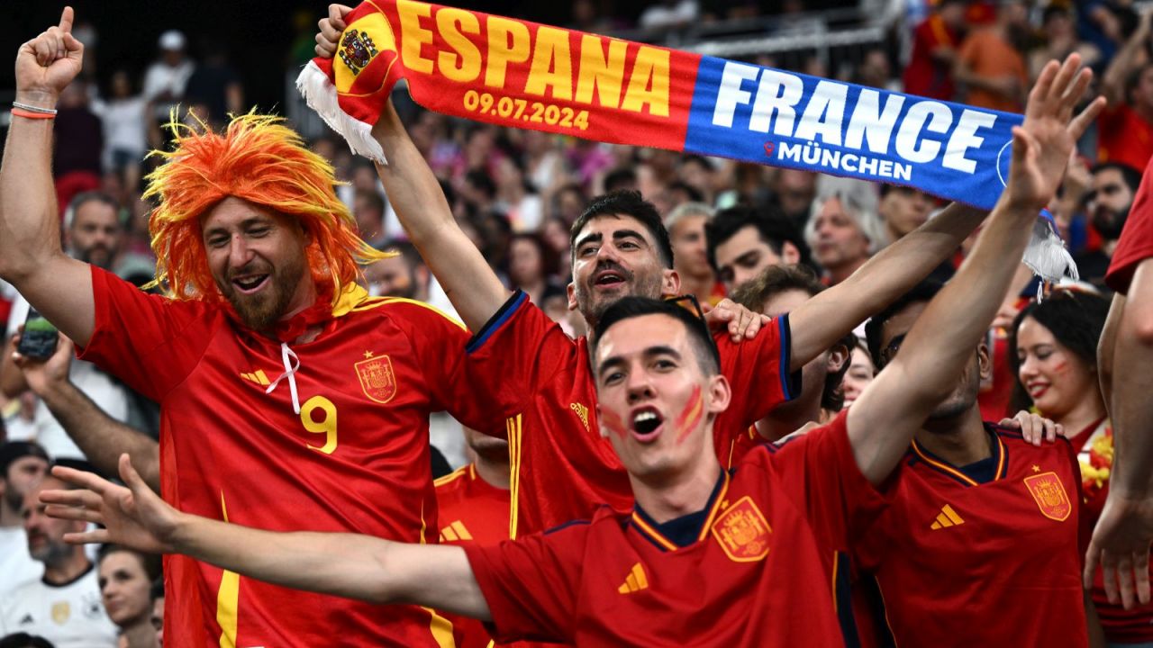 Hiszpania – Francja: Euro 2024 – 1/2 finału (#1) (atmosfera stadionu). Transmisja meczu EURO ...