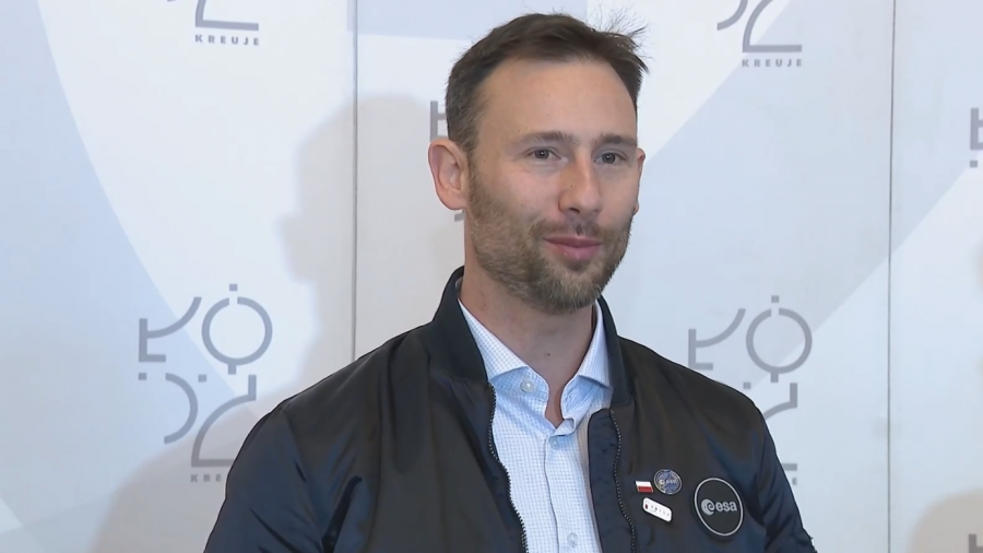 Łodzianin Sławosz Uznański poleci w kosmos