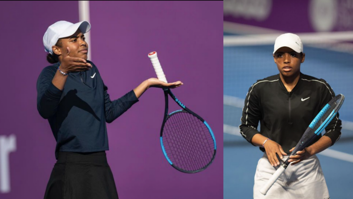 Tenis. Mubaraka Al-Naimi jest nr 1 w swoim kraju, a... rzadko wygrywa ...