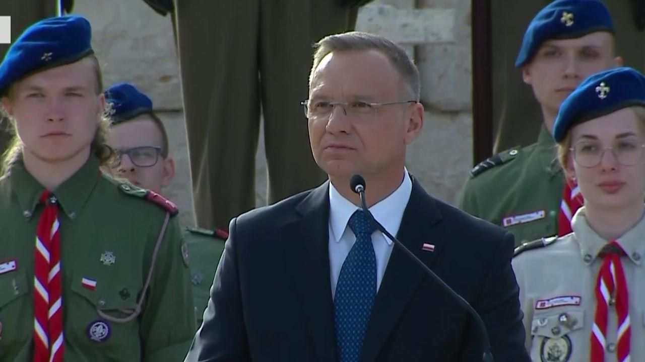 Prezydent pod Monte Cassino. „Rosyjski imperializm musi zostać zatrzymany” | TVP INFO