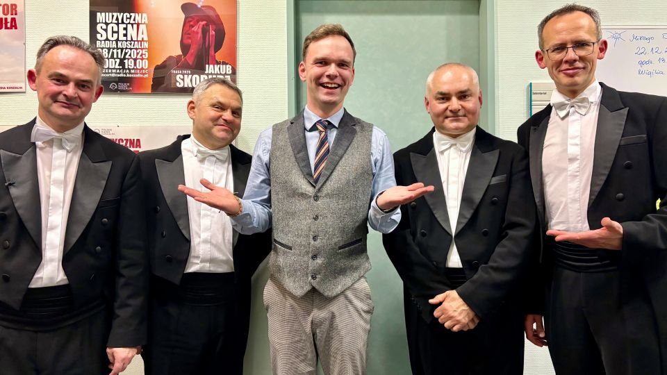 Świąteczna rozmowa Arka Wilmana z Grupą MoCarta | Polskie Radio Koszalin